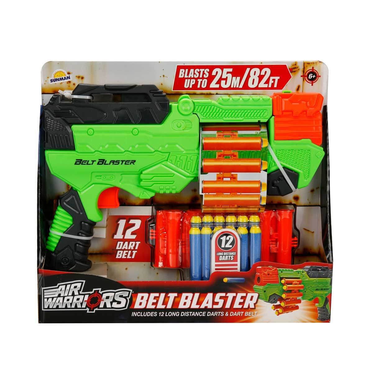 45803 Air Warriors Belt Blaster Sünger Dart Atan Silah – Misan Oyuncak