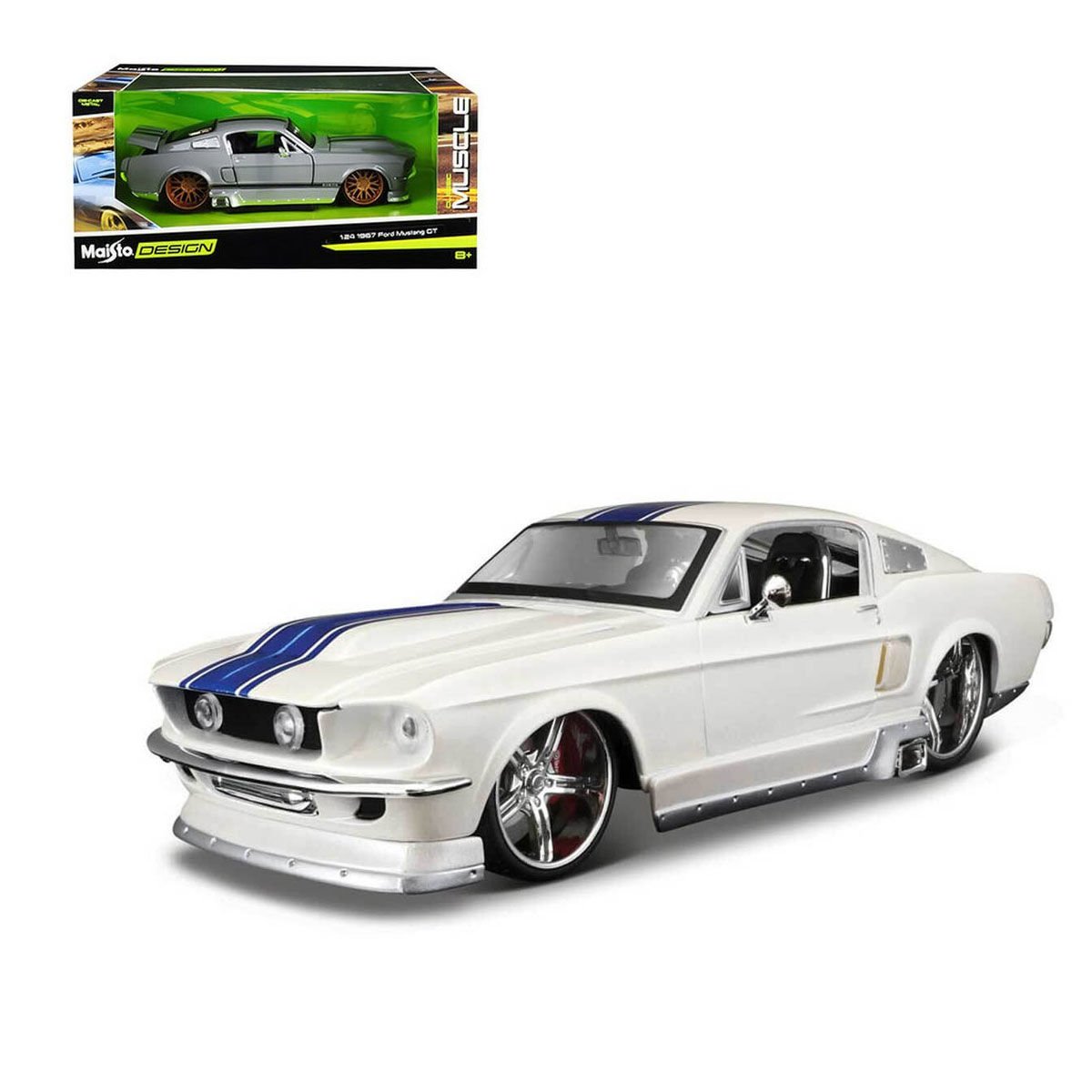 MAY 31094 1967 Ford Mustang GT 1:24 Model Araba -Necotoys – Misan Oyuncak